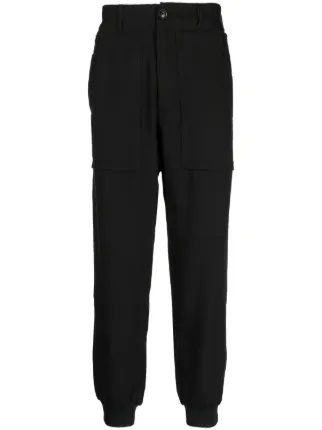 FIVE CM logo-patch Track Pants | Black | FARFETCH