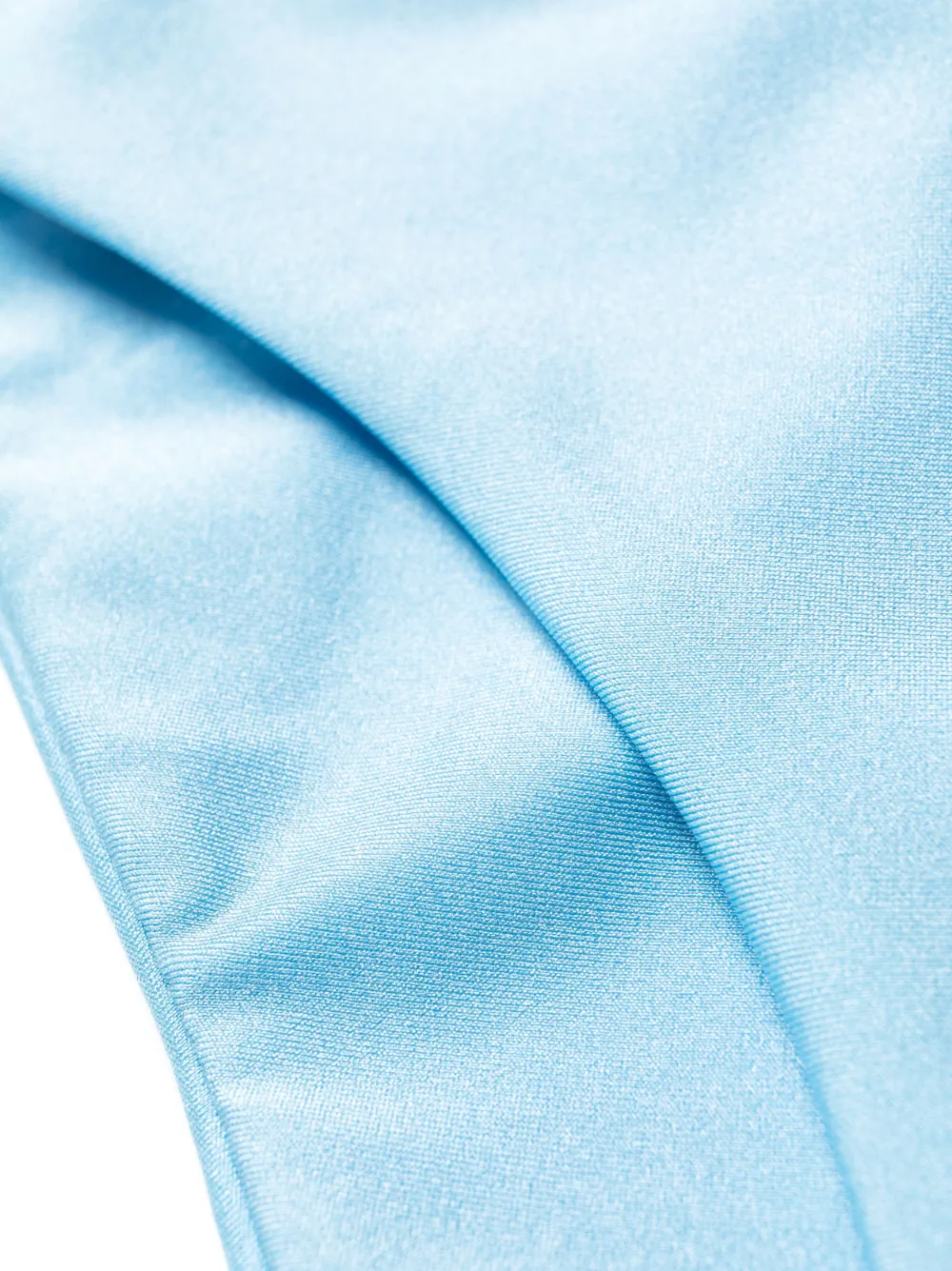 Jade Swim Metallic-sheen Classic Bikini Bottoms In Blue | ModeSens