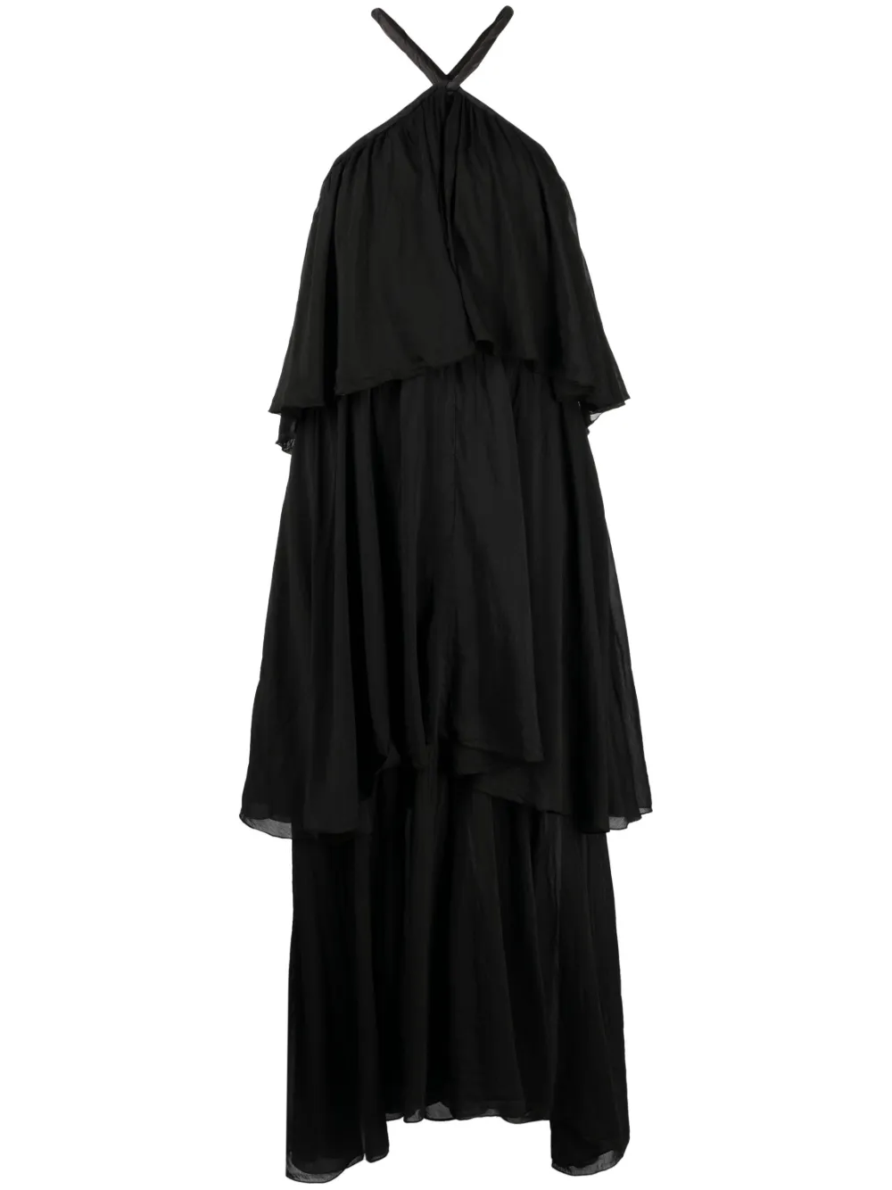 Forte Forte Robe Longue Volants Superpos s Farfetch Forte Forte Robe Longue Volants Superpos s Farfetch