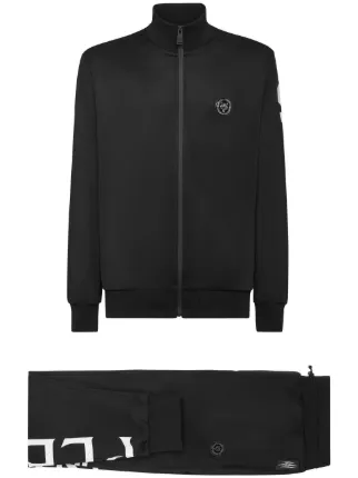Plein Sport logo-print Cotton Tracksuit - Farfetch
