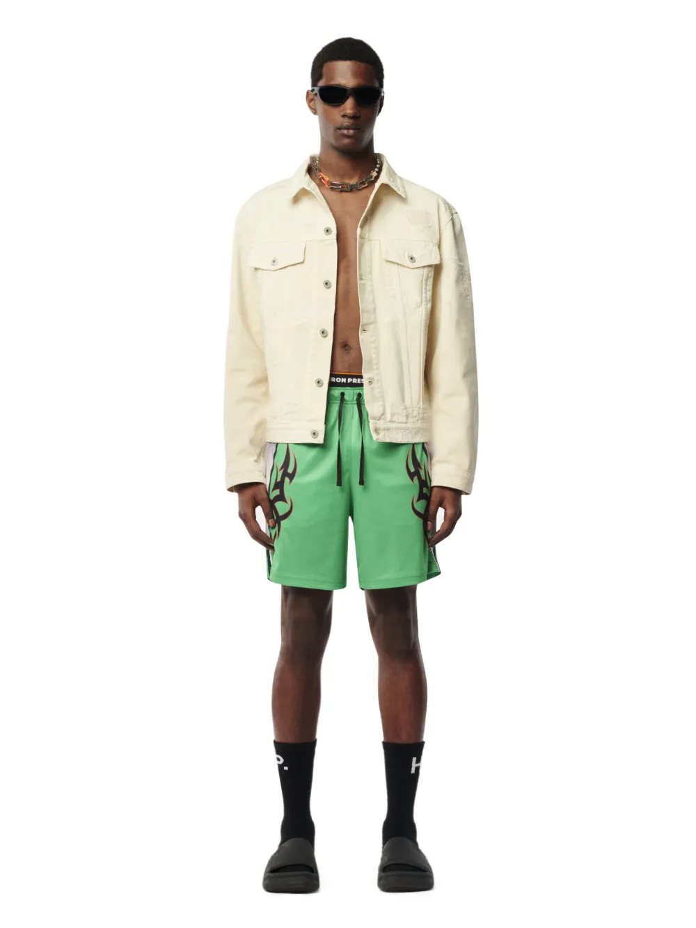 Super Distressed Reg Jacket | HERON PRESTON® Official Site