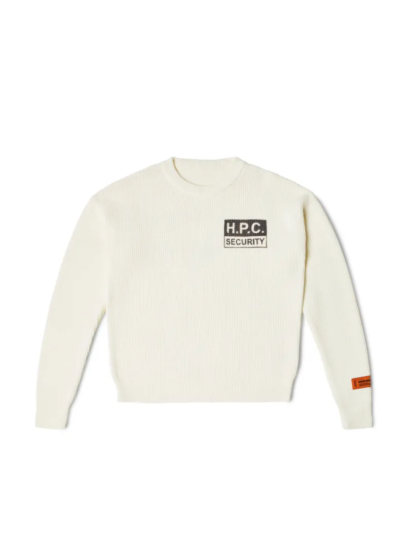H.P.C Security Knit Crewneck | HERON PRESTON® Official Site