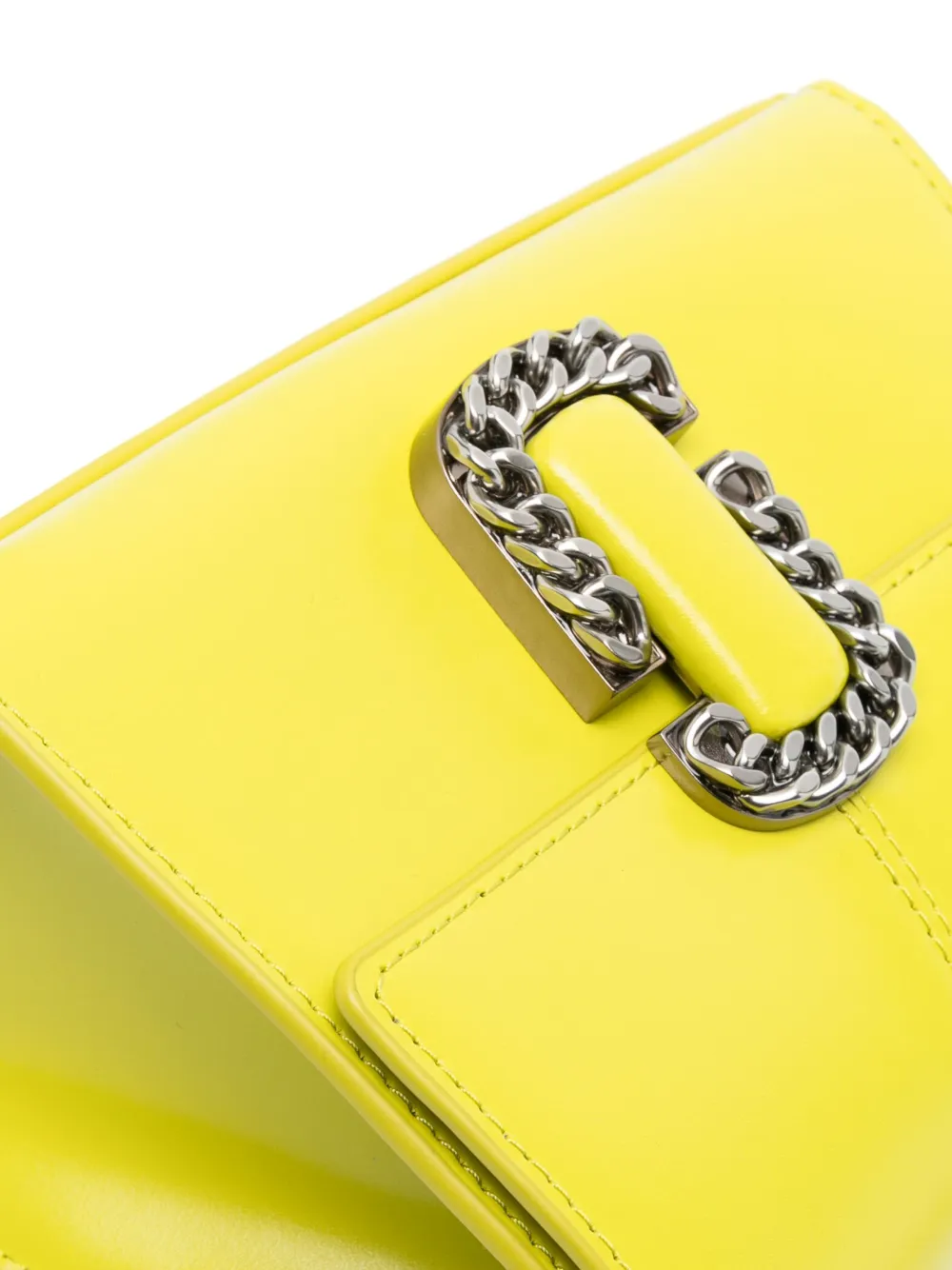 Marc Jacobs Chain-link Logo-plaque Tote Bag In Yellow | ModeSens