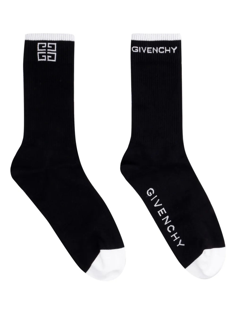 Givenchy 4G Logo Knit Ankle Socks | Black | FARFETCH UK