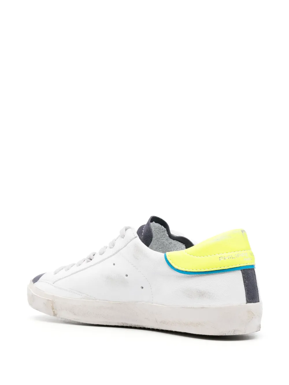 Philippe Model Paris Prsx Leather Low-top Sneakers In White | ModeSens