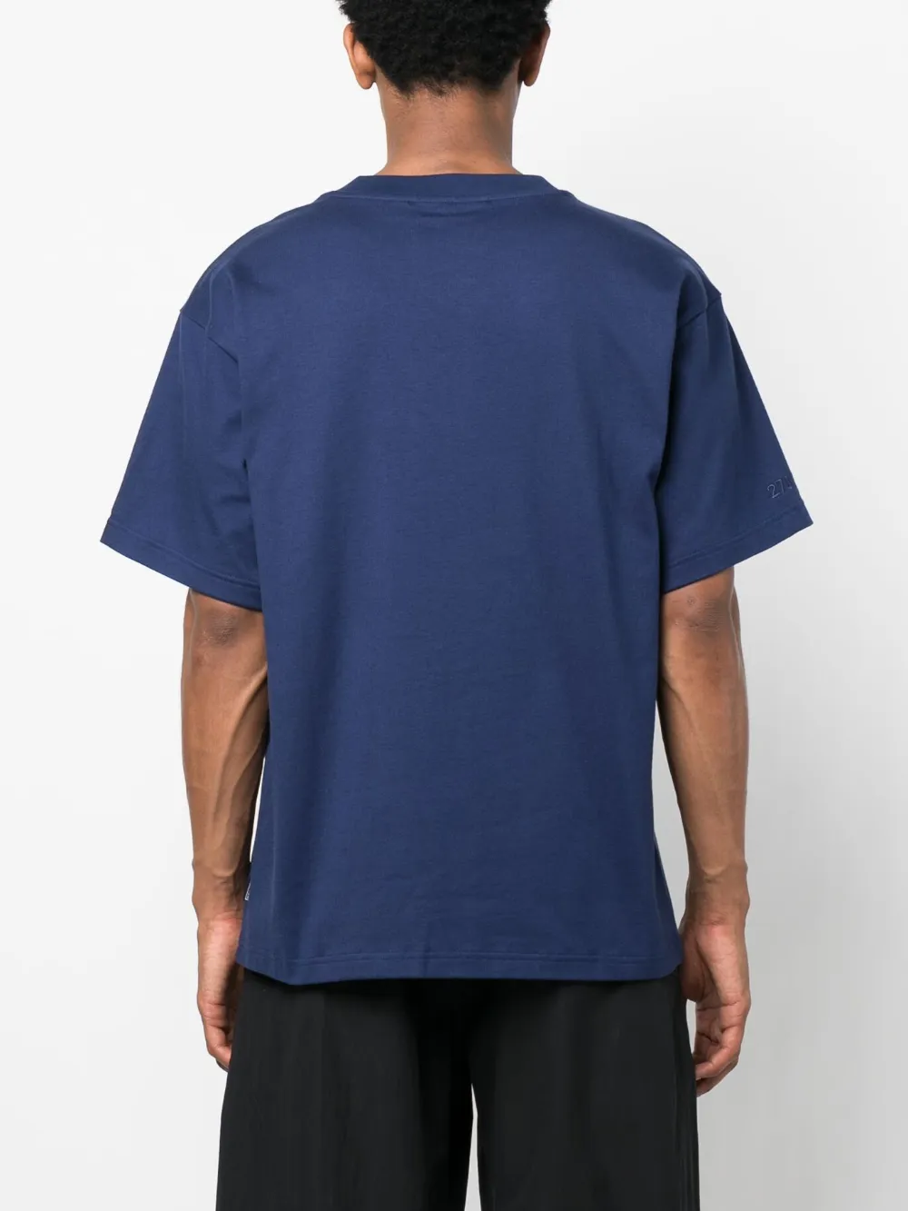 Adidas logo-print crew-neck T-shirt - Farfetch