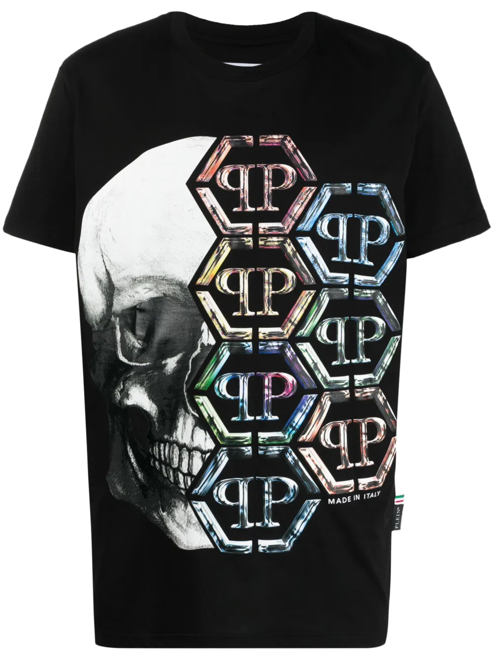 Philipp Plein logo-print Skull T-shirt - Farfetch