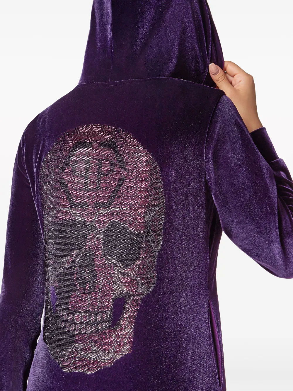 Philipp Plein 3D Skull Velvet Tracksuit (set Of two) - Farfetch