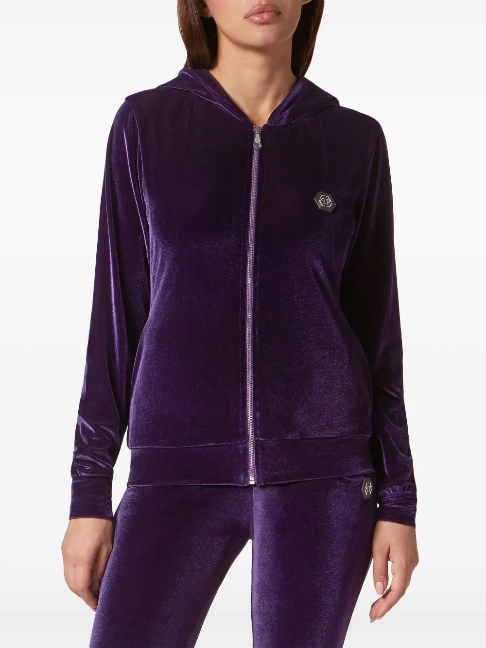 Philipp Plein 3D Skull Velvet Tracksuit (set Of two) - Farfetch