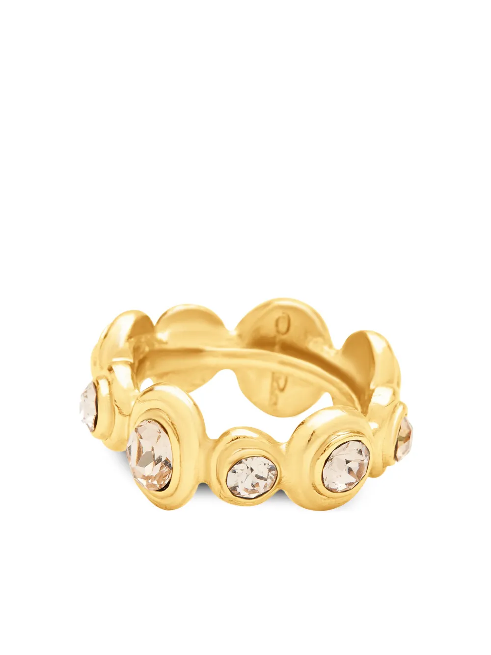 Oscar De La Renta Gumdrop Band Ring Farfetch oscar-de-la-renta-gumdrop-band-ring-farfetch