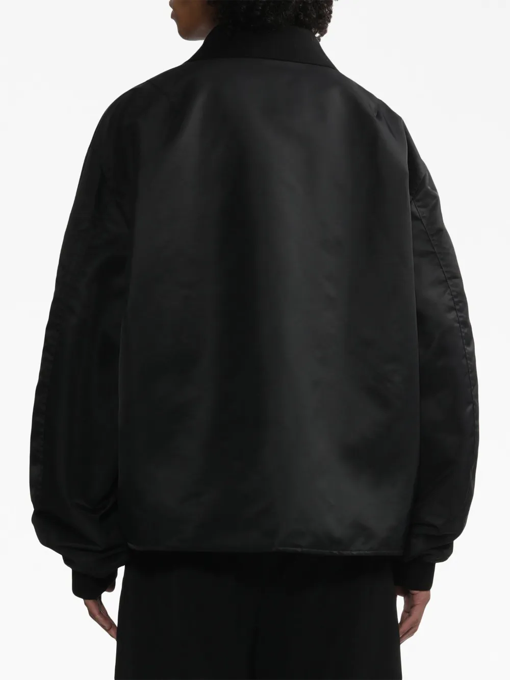 Raf Simons Logo patch Bomber Jacket Farfetch raf-simons-logo-patch-bomber-jacket-farfetch