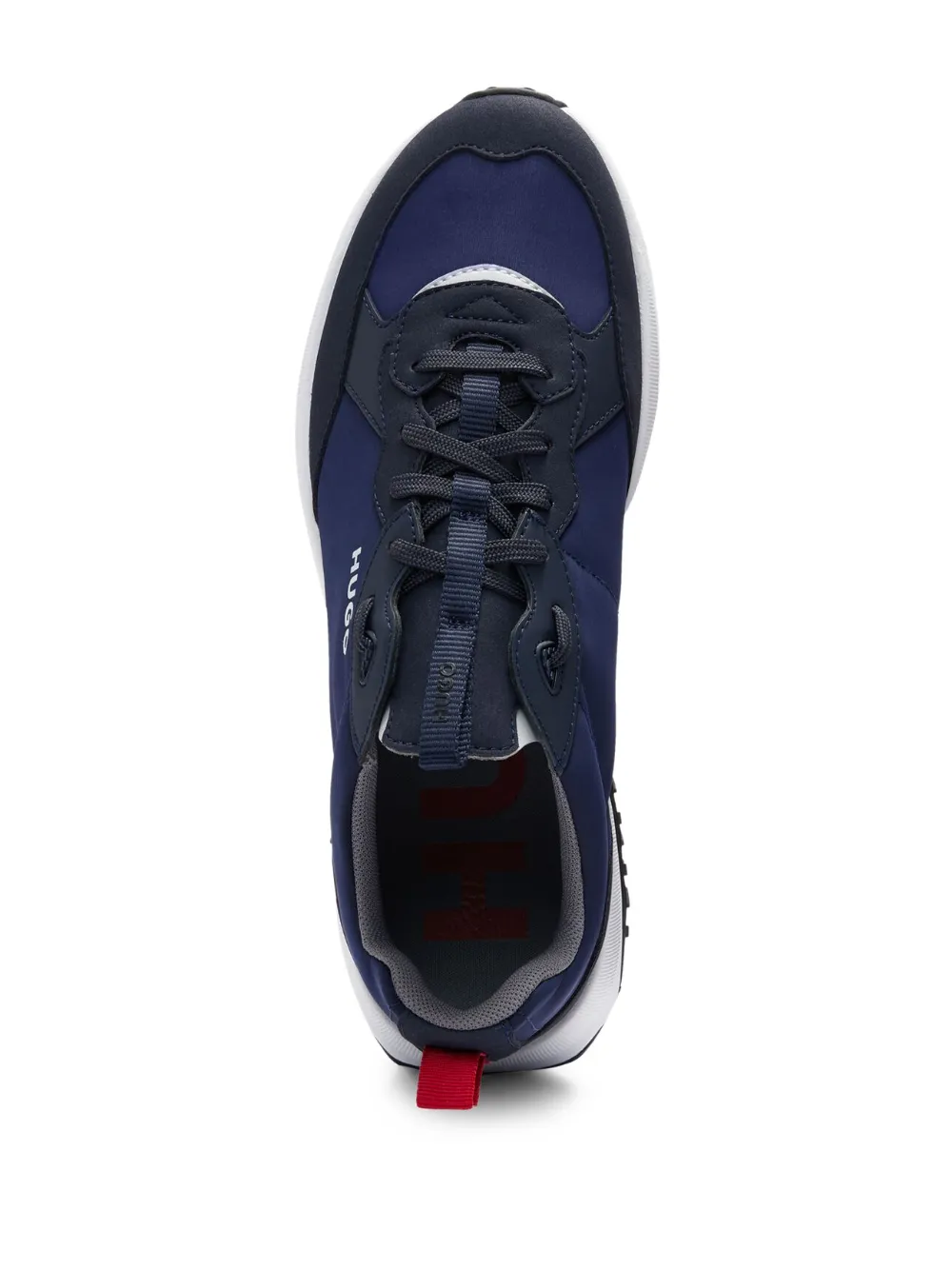 HUGO Kane lace-up Sneakers | Blue | FARFETCH UK