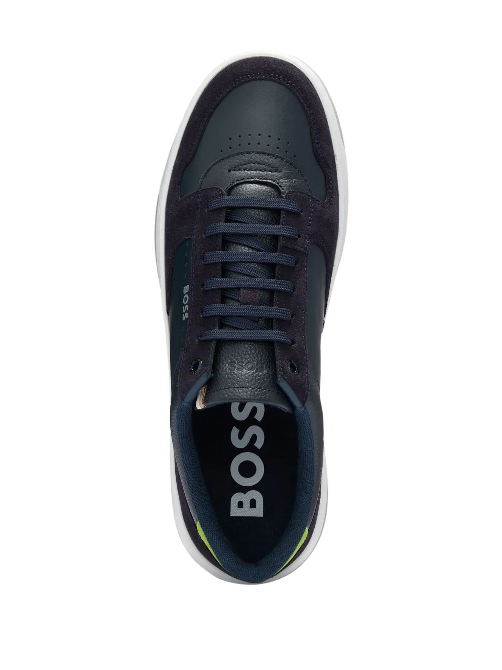 BOSS Baltimore lace-up Leather Sneakers | Black | FARFETCH