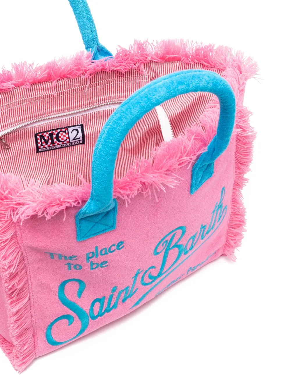 MC2 Saint Barth Vanity logo-print Beach Bag - Farfetch