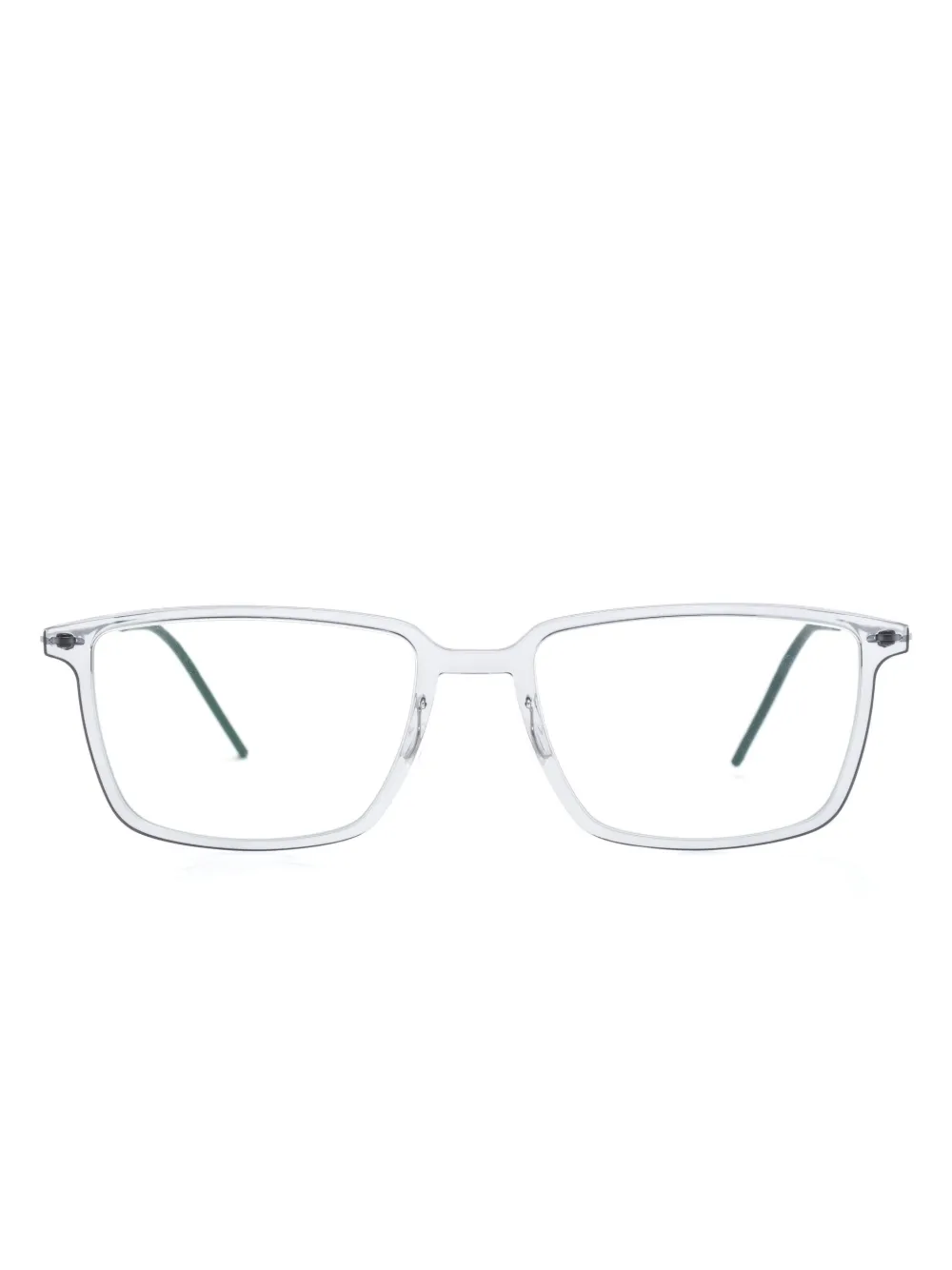 Lindberg Rectangle Frame Titanium Glasses Farfetch