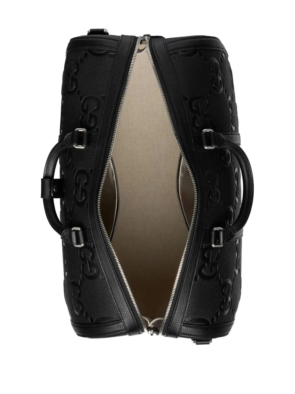 Gucci Small Jumbo GG Duffle Bag | Black | FARFETCH