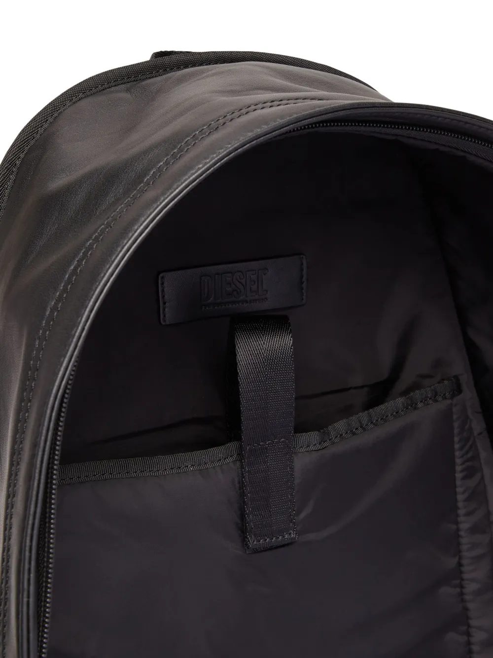 Diesel Rave Logo-debossed Backpack In Black | ModeSens
