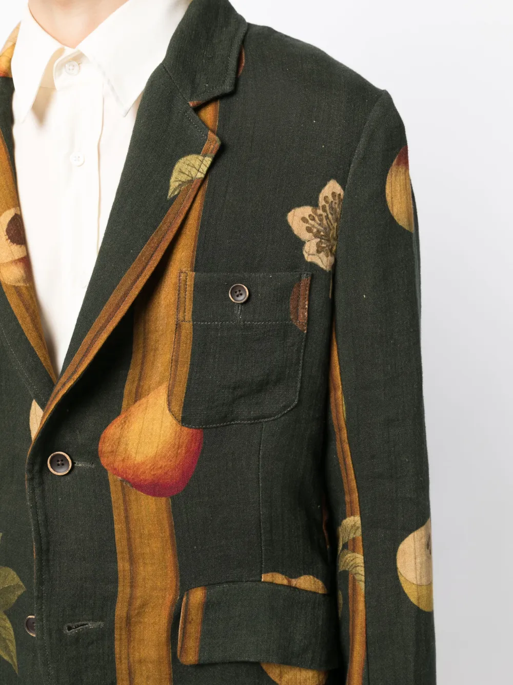 Uma Wang Fruit-print Jai Jacket In Green | ModeSens