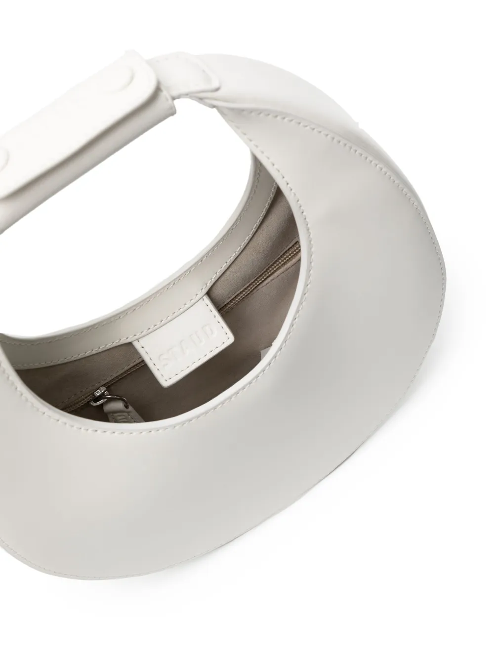 STAUD Moon Leather Shoulder Bag - Farfetch