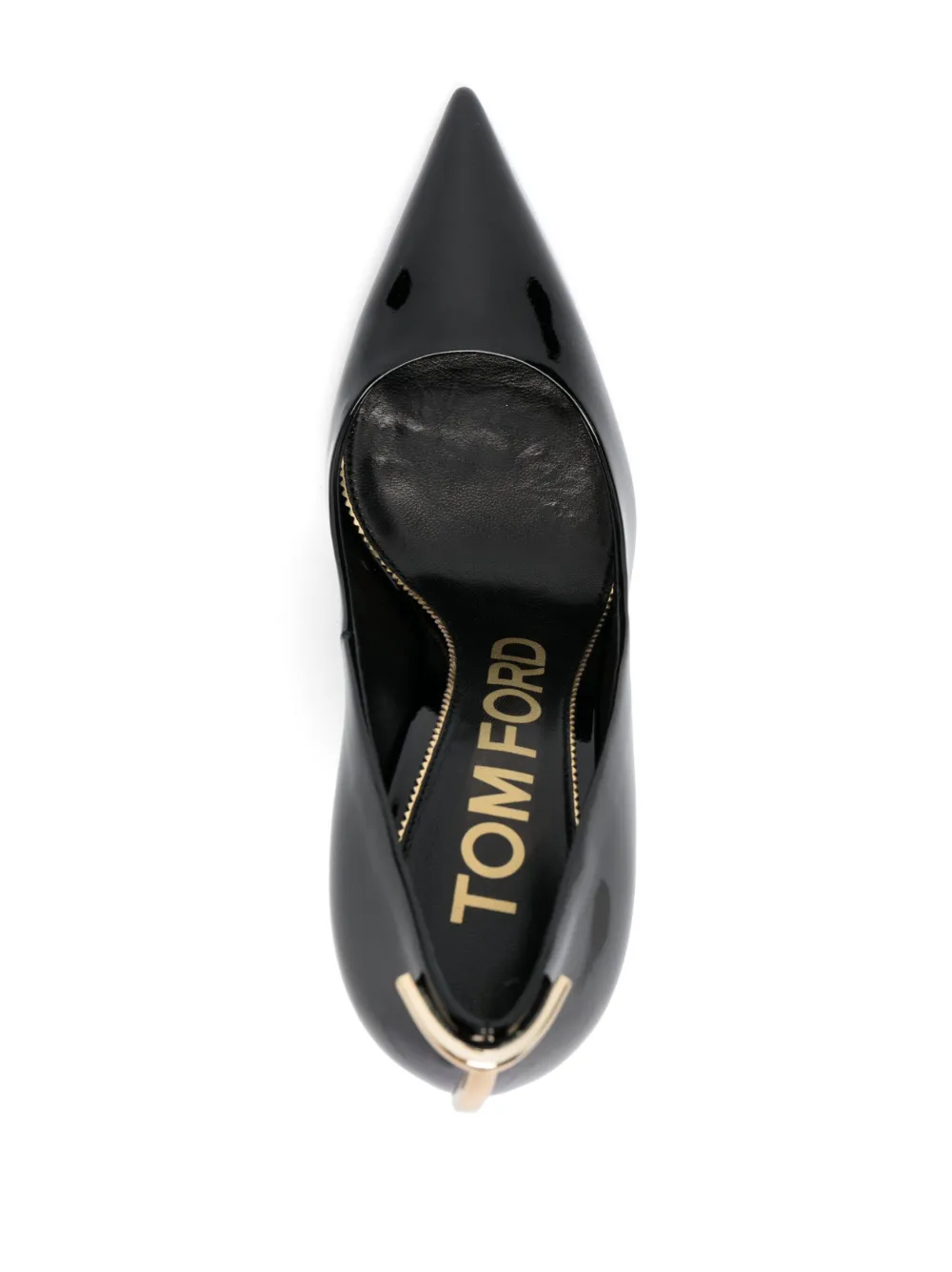 TOM FORD T-detail 105mm Pumps | Black | FARFETCH