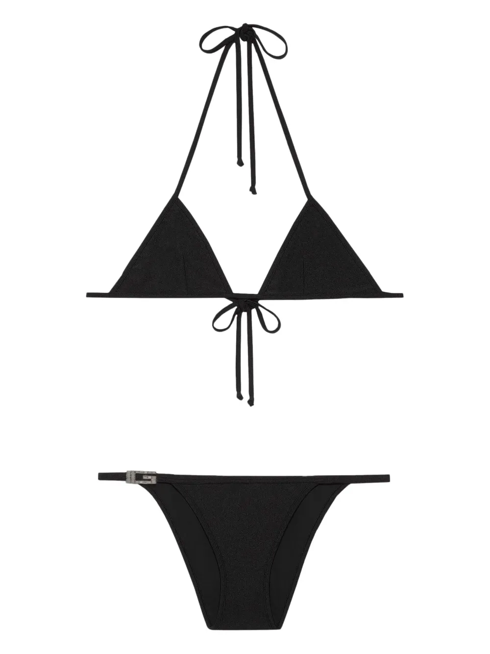 Gucci Triangle cup Bikini Set Farfetch Gucci Triangle cup Bikini Set Farfetch