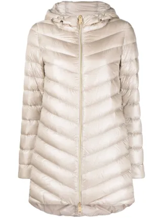 Herno Hooded Puffer Jacket | Neutrals | FARFETCH