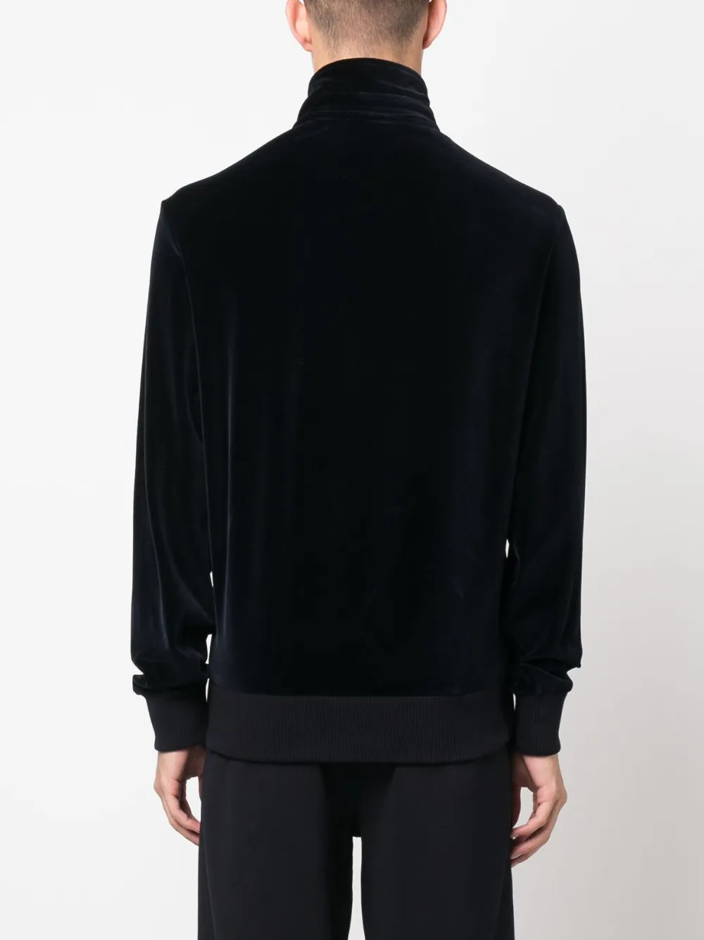 Tom Ford High-neck Track Jacket In Black | ModeSens