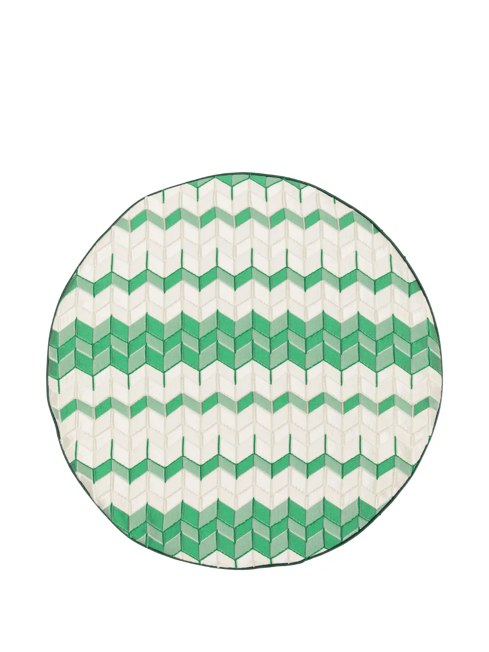 Missoni Home zigzag-design cylinder-shape Pouf | White | FARFETCH Missoni Home zigzag-design cylinder-shape Pouf | White | FARFETCH