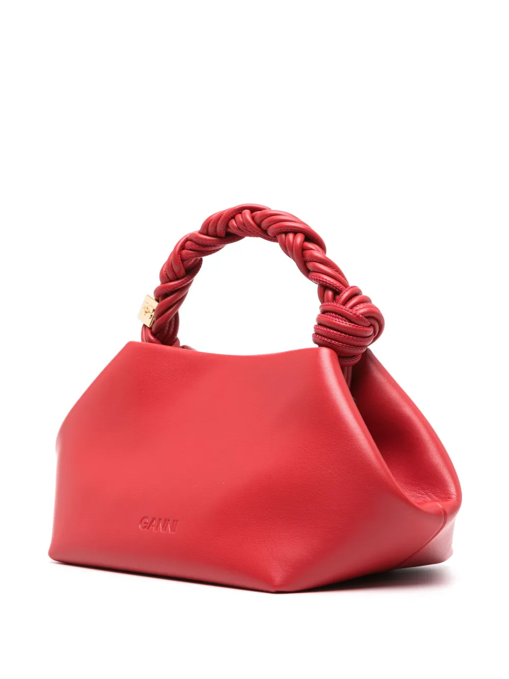 GANNI Bou recycled-leather Tote Bag - Farfetch