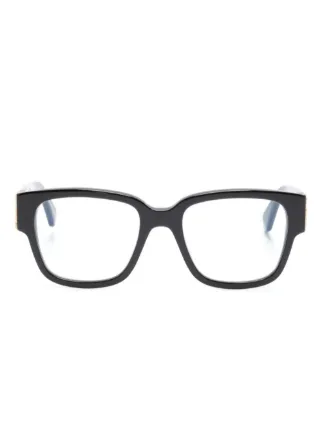 Off-White Eyewear Optical Style 47 square-frame Glasses | Black | FARFETCH