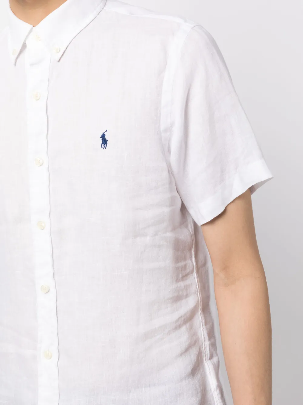 Polo Ralph Lauren Polo Pony Linen Shirt - Farfetch