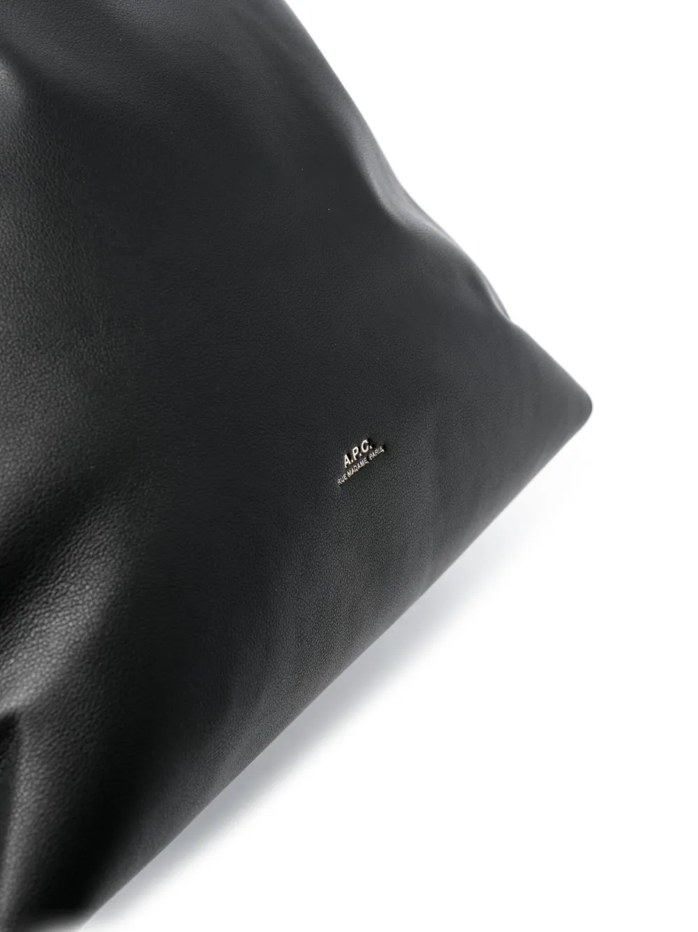 A.P.C. Ninon logo-stamp faux-leather Tote Bag - Farfetch