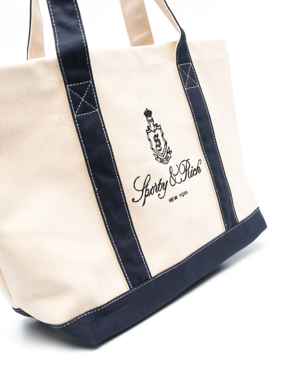 Sporty & Rich Vendome two-tone Tote Bag - Farfetch