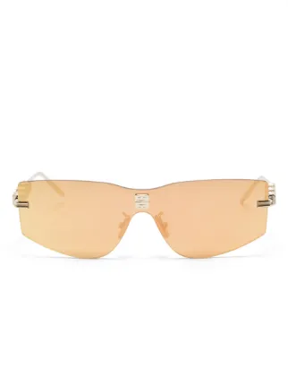 Givenchy 4Gem rectangular-frame Sunglasses | Gold | FARFETCH