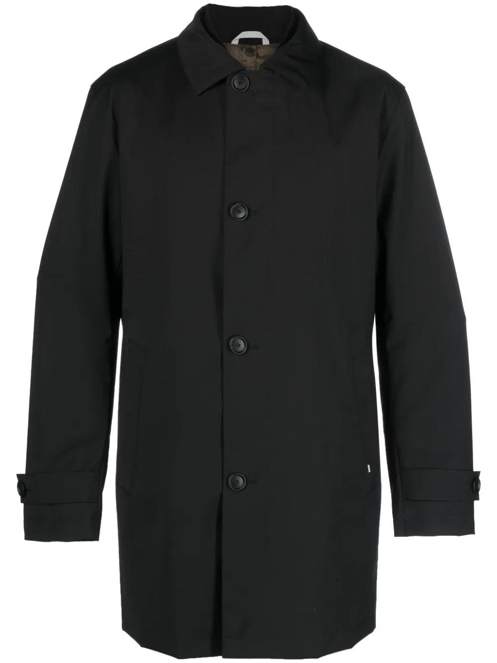 BOSS Jared Three In One Peacoat | Black | FARFETCH GH