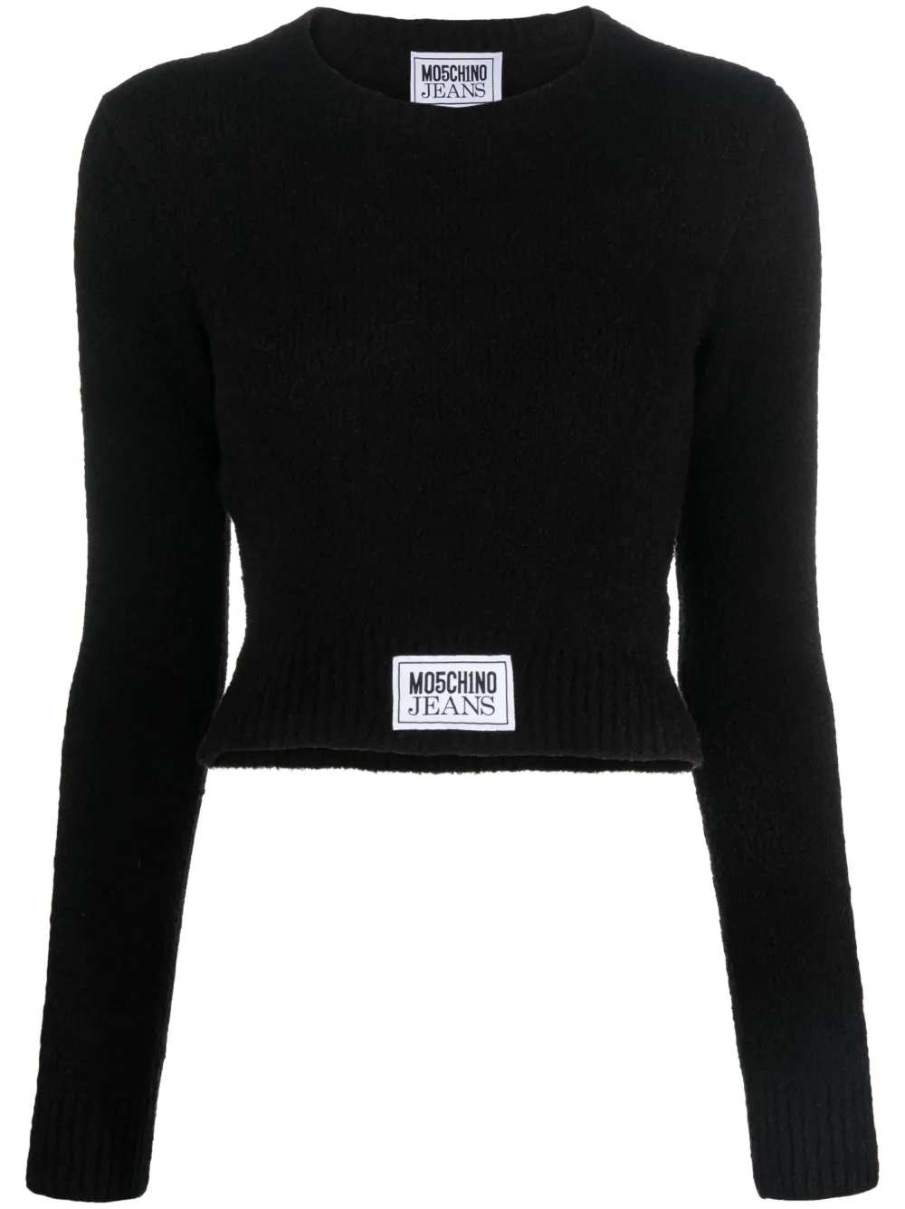 Moschino Jeans Slitted Denim Skirt Farfetch