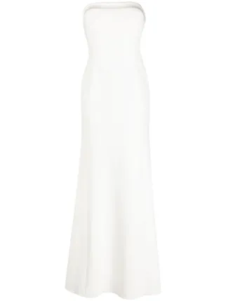 Jenny Packham Dorothy Strapless Maxi Dress - Farfetch