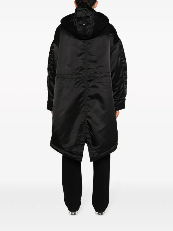 Lutece Logo Étude Lutece Logo Patch Parka Coat | REVERSIBLE