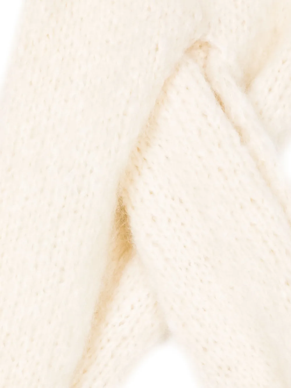 Casey Casey Rectangle-shape Knitted Scarf In Weiss | ModeSens