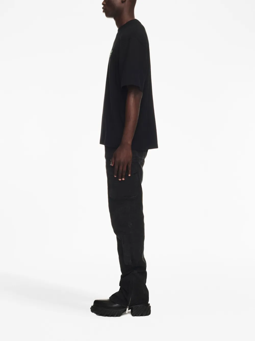 Off-White slogan-print Cotton T-shirt - Farfetch