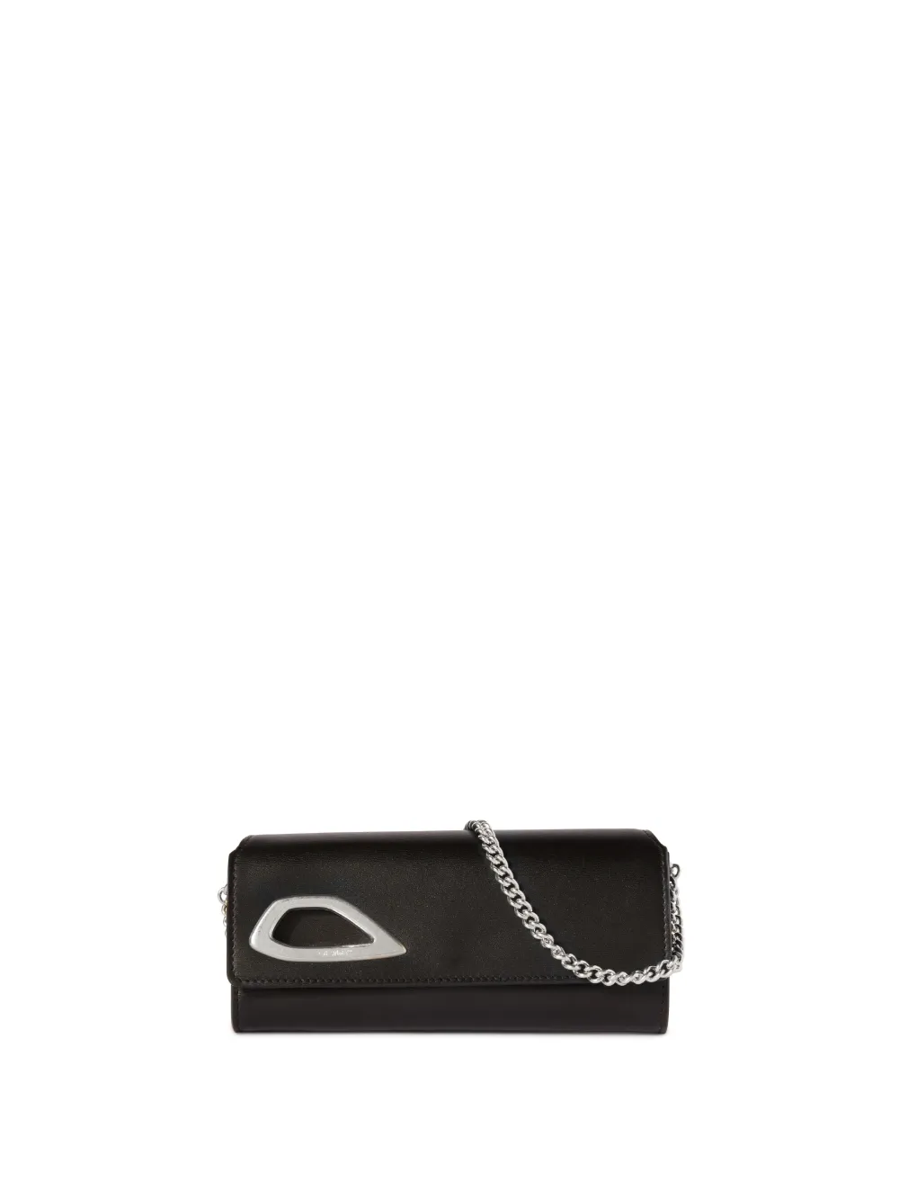 CLAM WALLET ON CHAIN in black | Off-White™ Official US