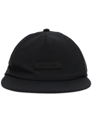 FEAR OF GOD ESSENTIALS logo-patch Baseball Cap | Black | FARFETCH