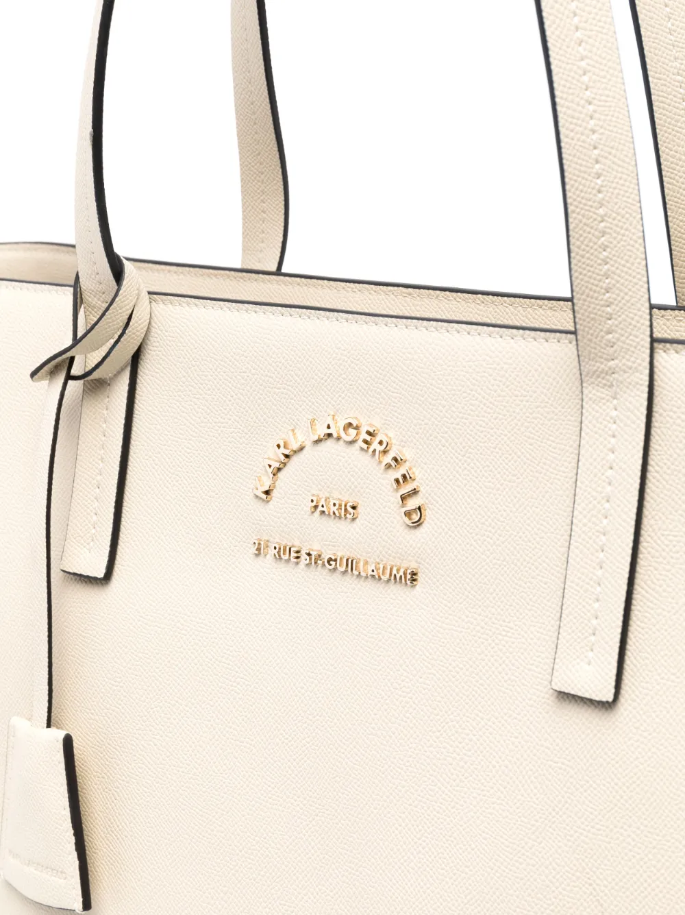 Karl Lagerfeld logo-lettering Tote Bag - Farfetch