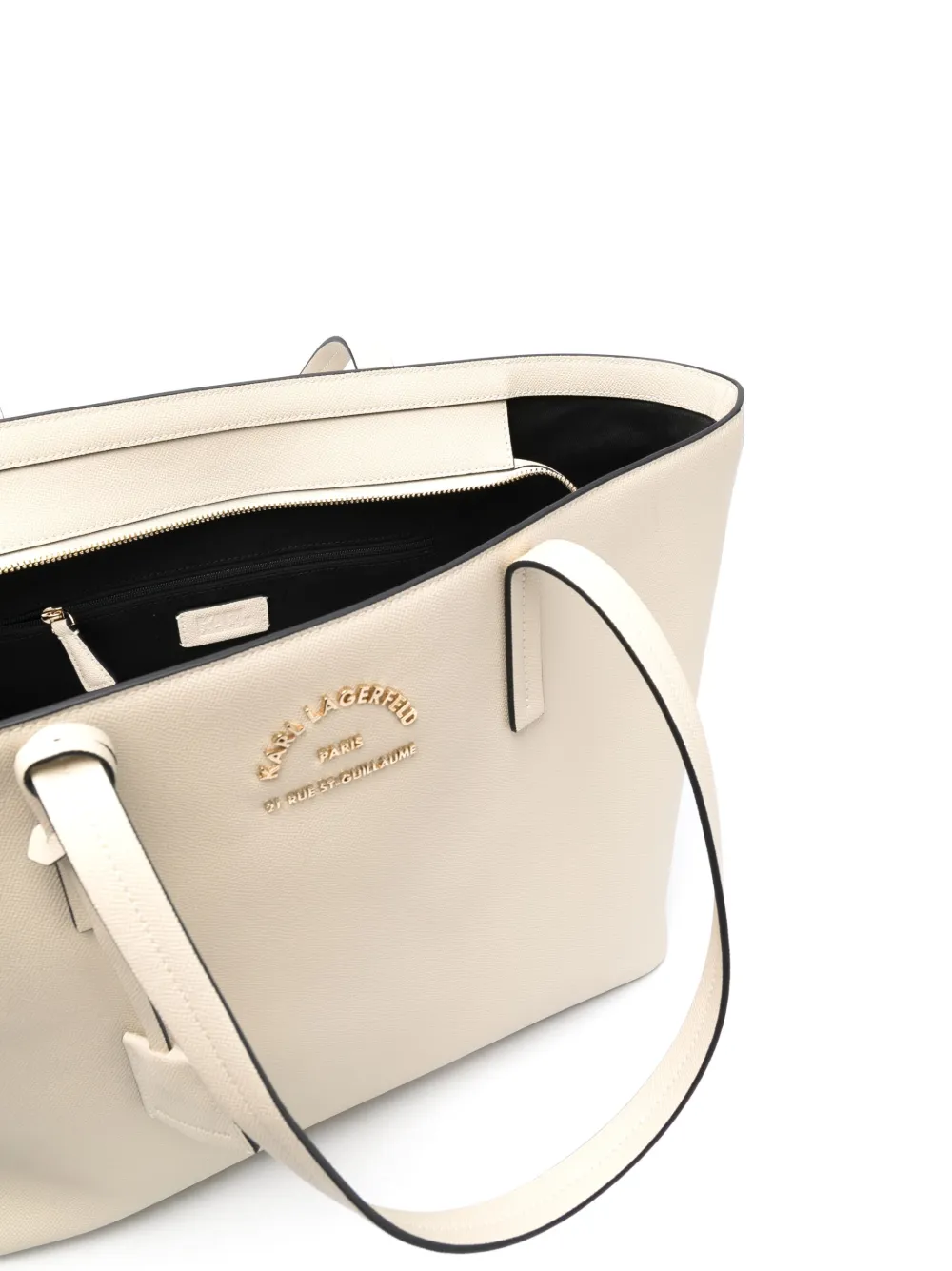 Karl Lagerfeld logo-lettering Tote Bag - Farfetch