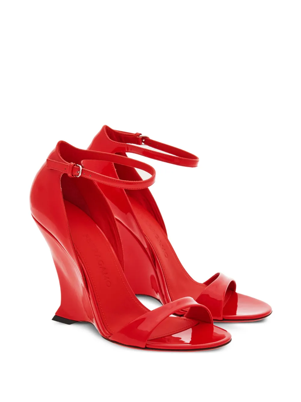 Red Wedges With Studs