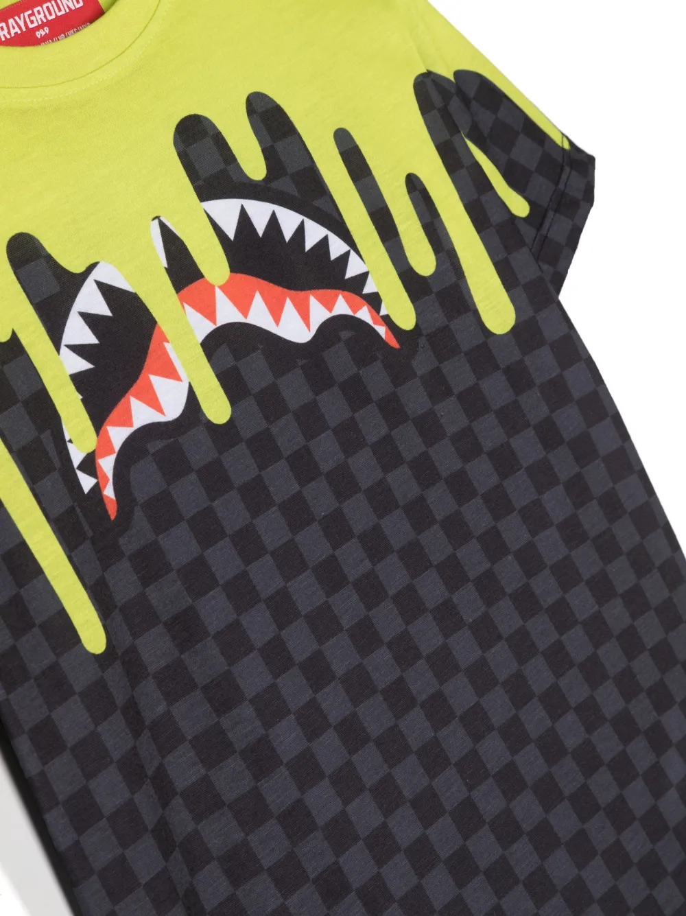 Sprayground Kid Signature shark-teeth Print T-shirt - Farfetch