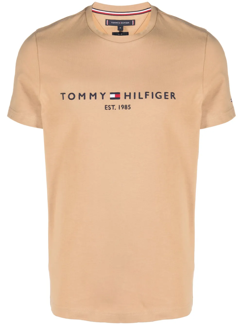 Tommy Hilfiger logo-print Cotton T-shirt - Farfetch