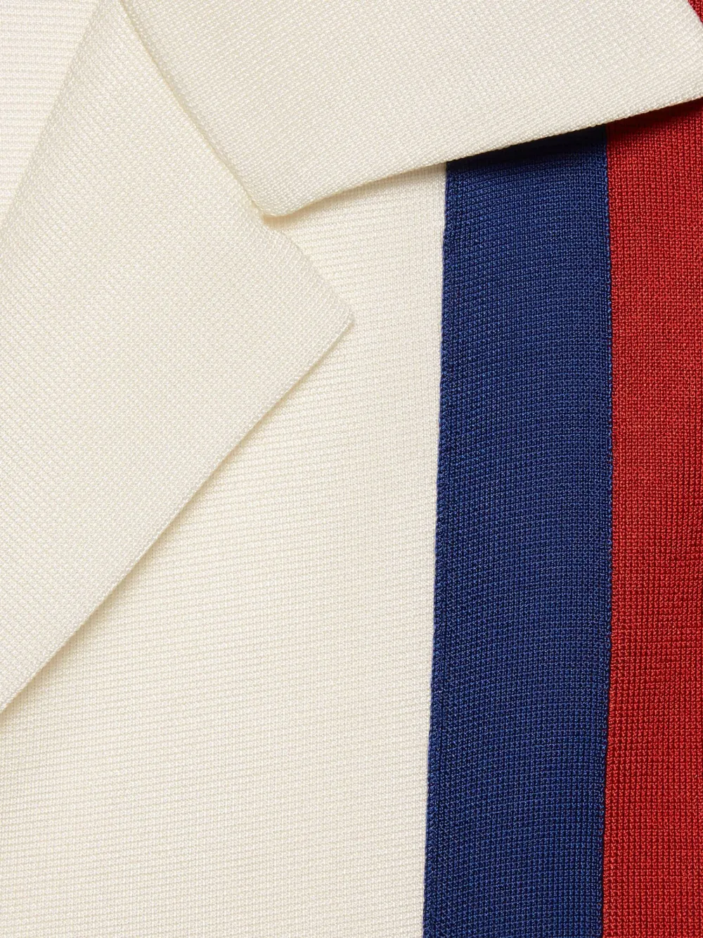 Gucci Web-stripe short-sleeve Shirt - Farfetch