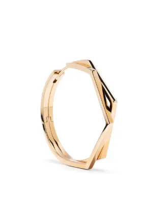 Repossi 18kt Rose Gold Antifer Hoop Earrings | Pink | FARFETCH