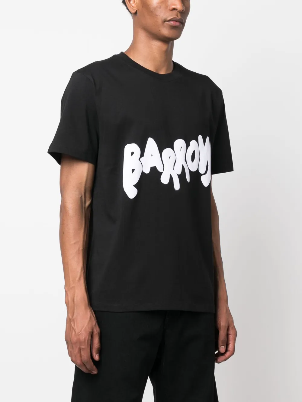 BARROW logo-print Cotton T-shirt - Farfetch